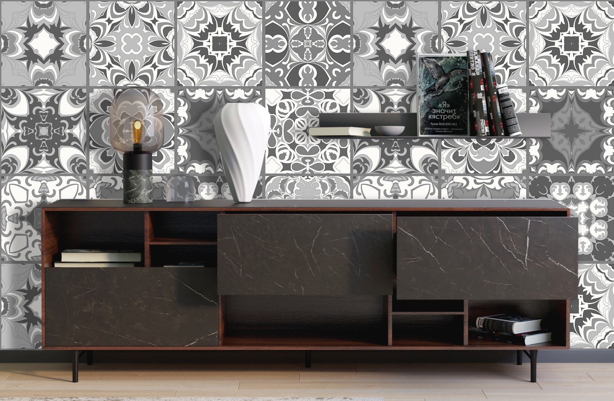 Set OF 24 Mix Mosaic Portuguese Lisbon Tiles. Tiles Wall - Etsy España