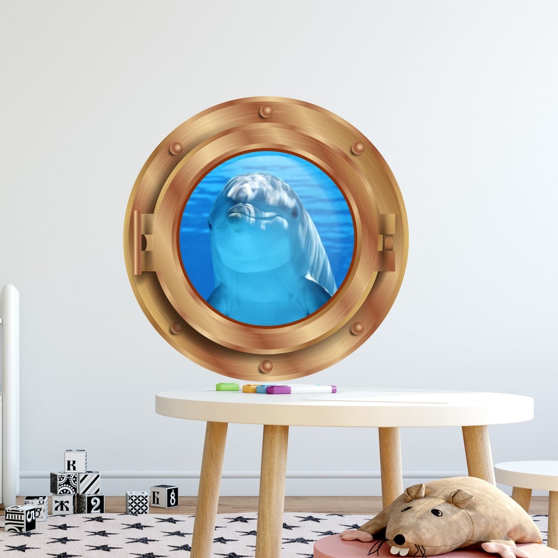 Porthole Wall Decal - Etsy