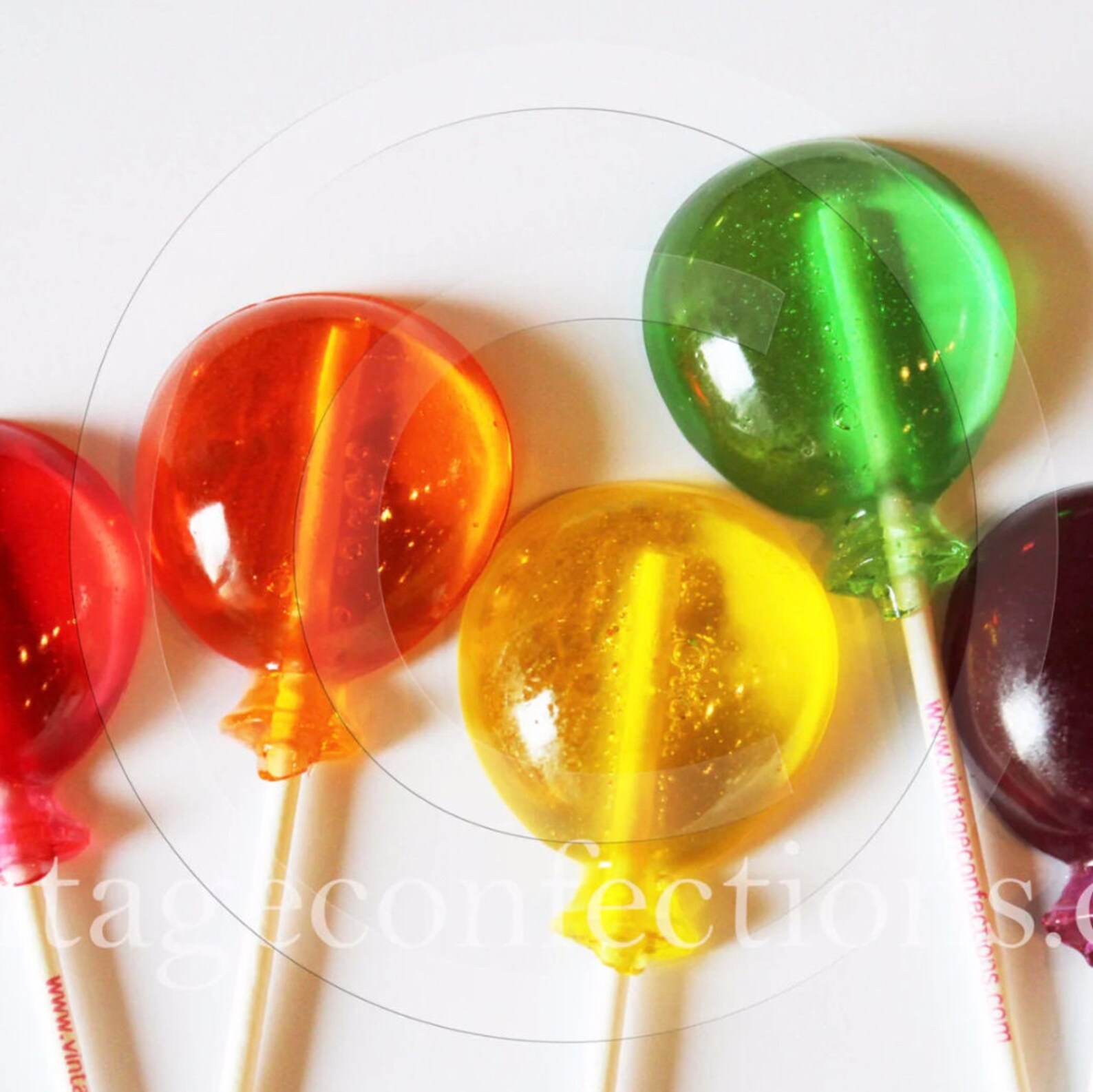 Balloon Shaped Lollipops 5-piece Set by I Want Candy - Etsy