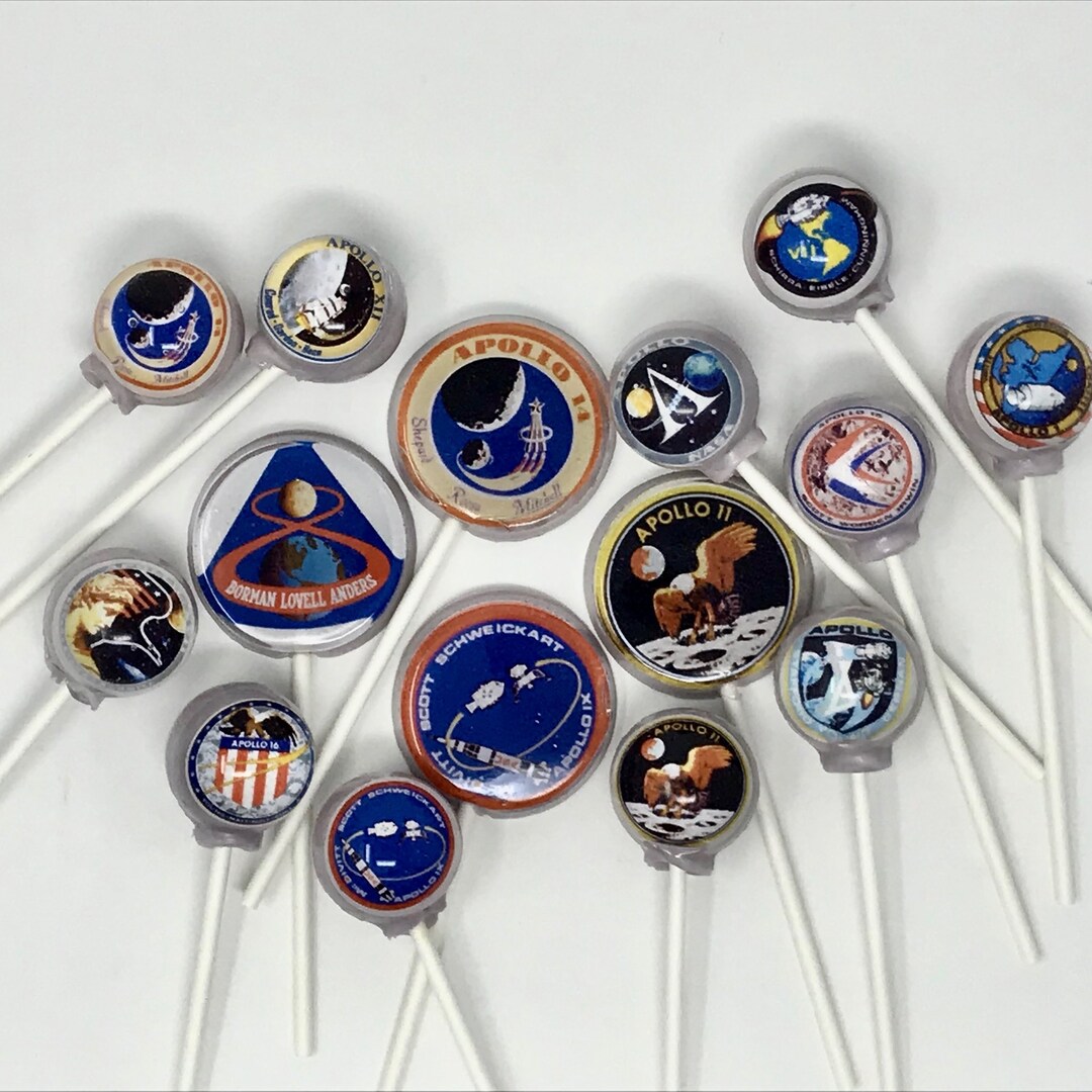 NASA Mission Lollipops 6-piece Set by I Want Candy! - Etsy