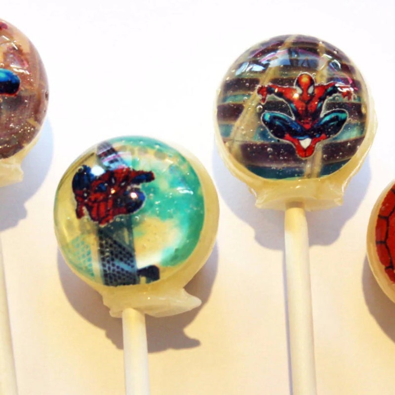 Superhero Lollipop - Etsy