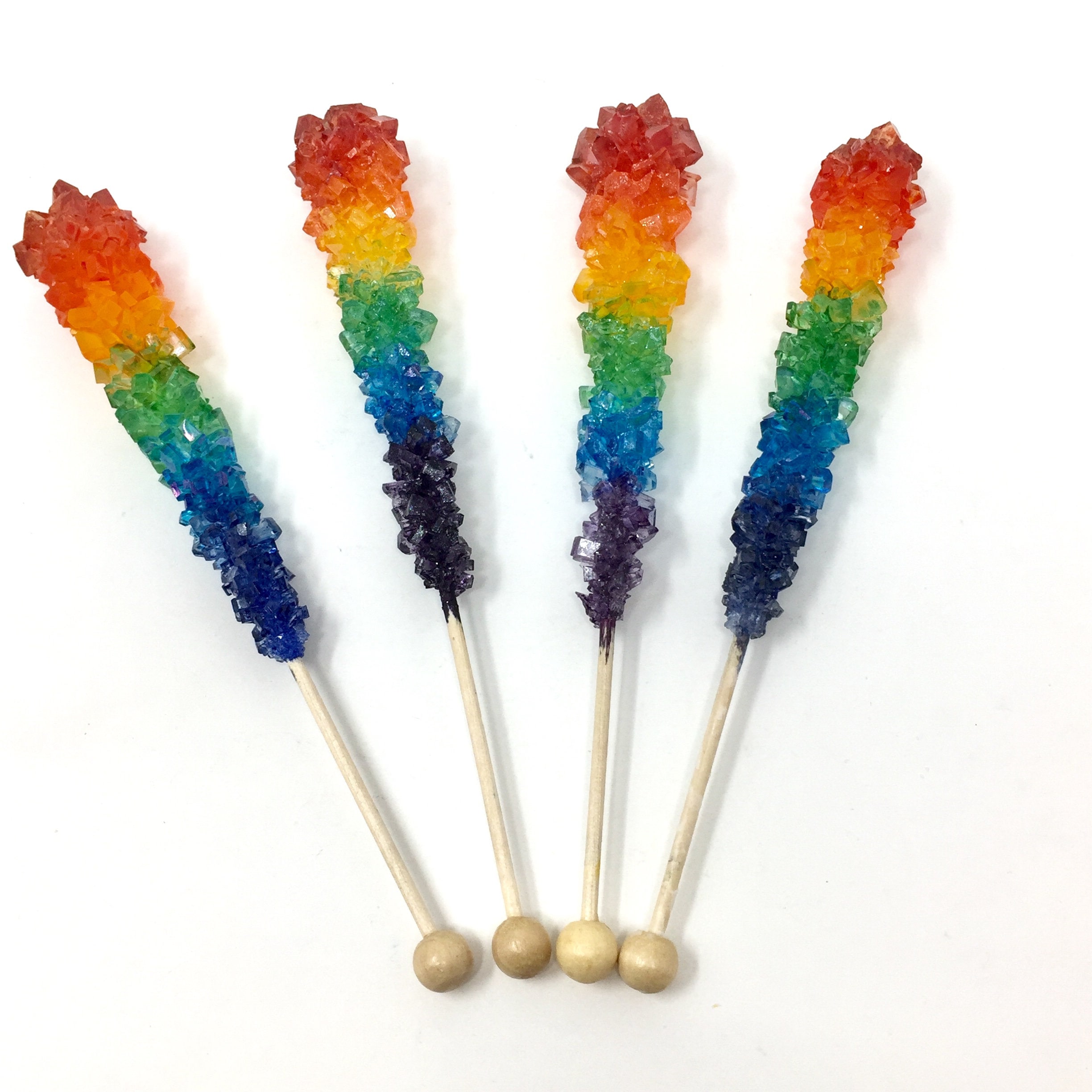 One Love Pride Rainbow Rock Candy 4-piece Set by I Want - Etsy