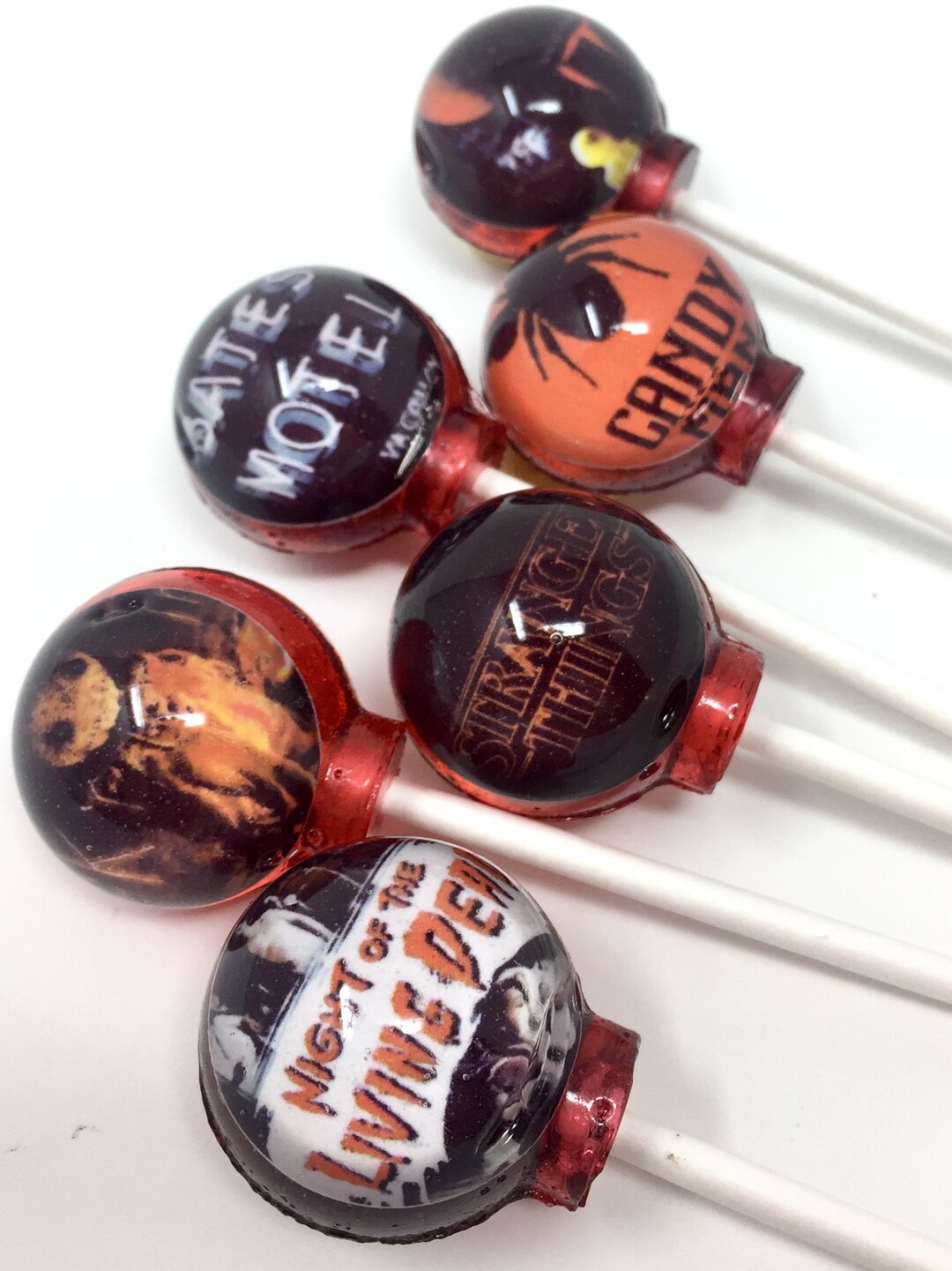 Scary Movie Poster Lollipops 6-piece Set by I Want Candy! - Etsy