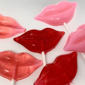 Smooches Lollipops 6-piece Set by I Want Candy! - Etsy