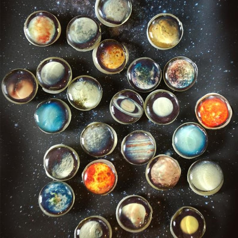 Solar System & Prominent Moon Bites by I Want Candy - Etsy