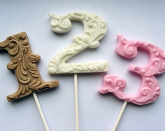 Rainbow Sherbet Lollipops 6-piece Set by I Want Candy - Etsy