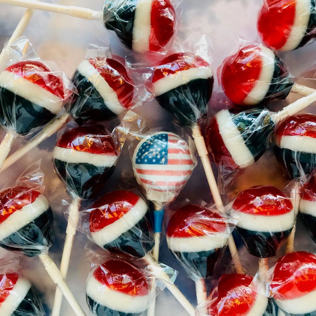 Apple Pie Layered Lollipops 6-piece Set by I Want Candy! - Etsy