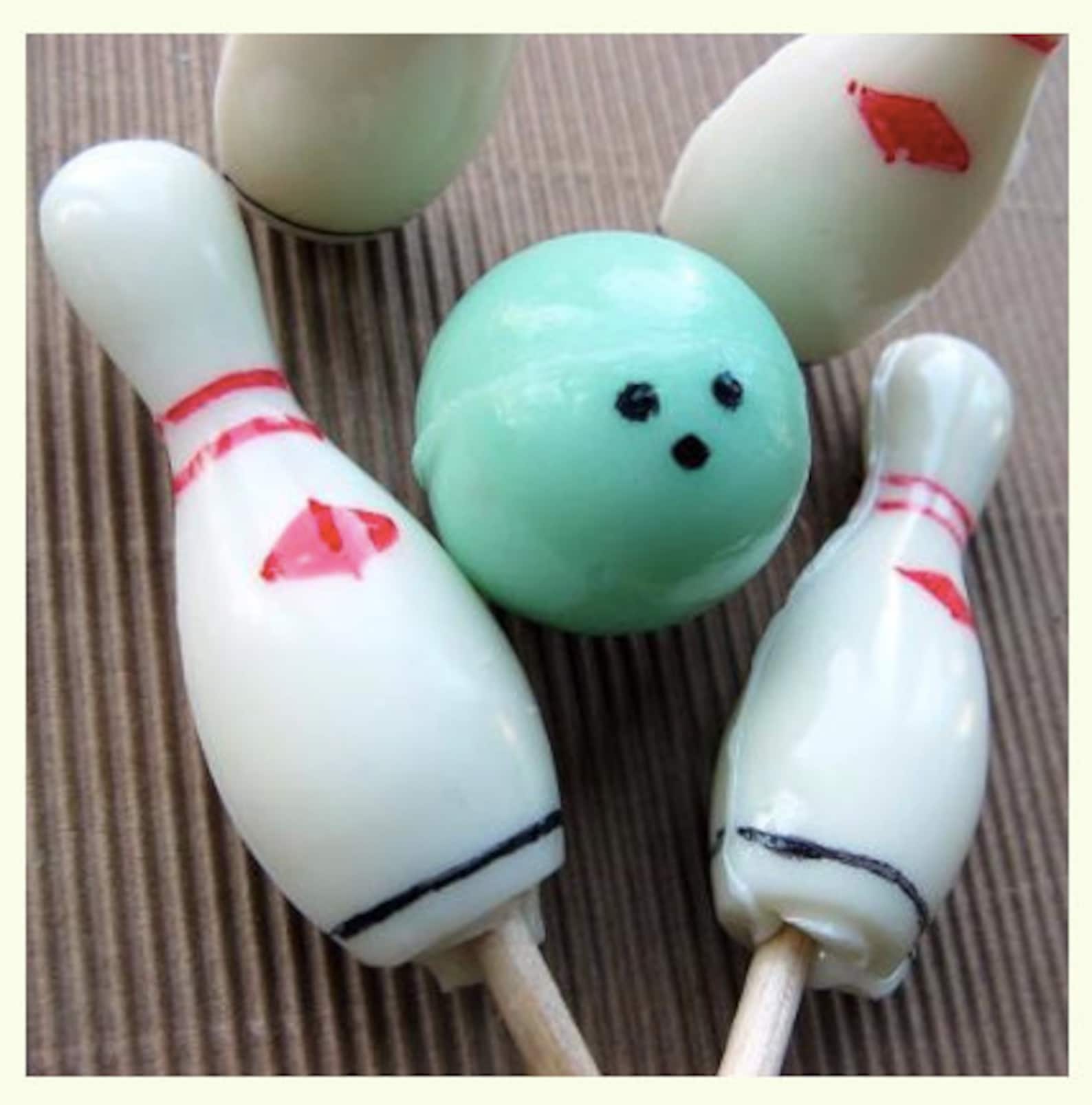 Bowling Party (50pc) Lollipops by I Want Candy! - Etsy