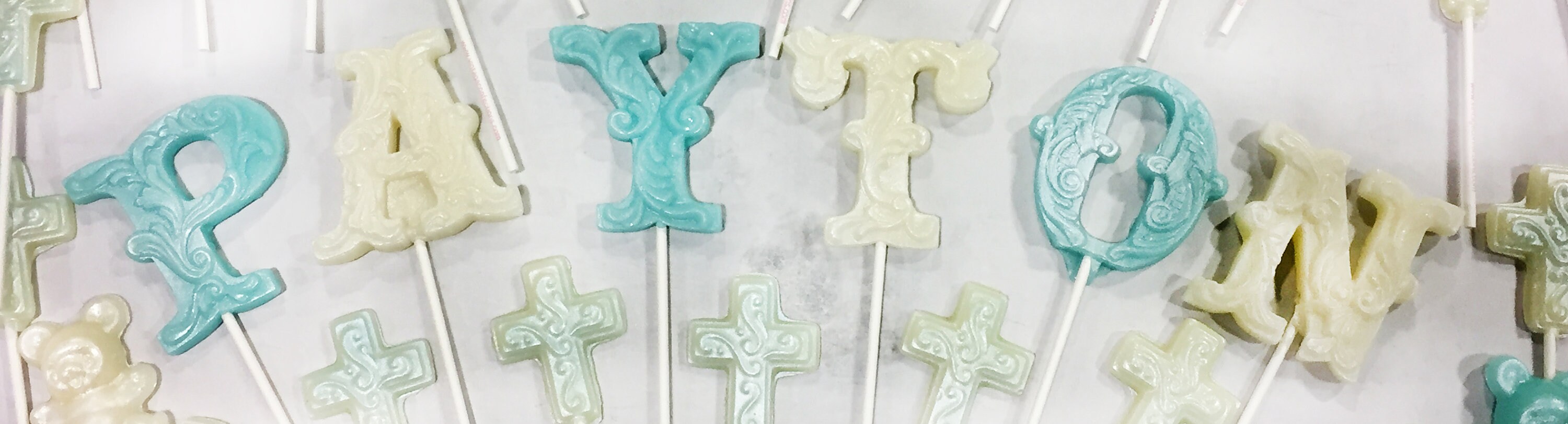 Filigraan Letters and Symbol Lollipops 3-delige set van I Want - Etsy ...