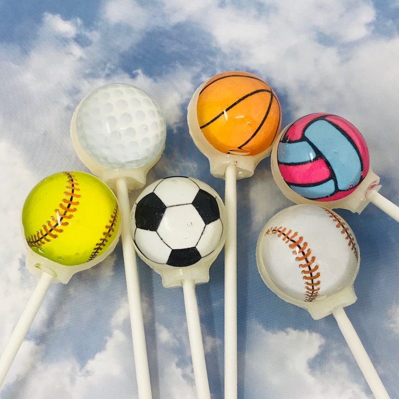 Baseball Lollipop - Etsy