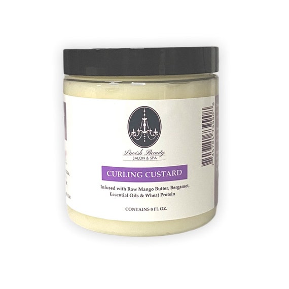 Organic Curling Custard With Wheat Protein 8 Oz. | Etsy