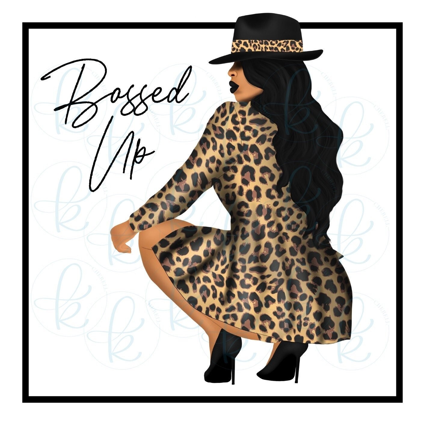 Boss Babe African American Woman Beautiful Black Woman Journal Clipart ...