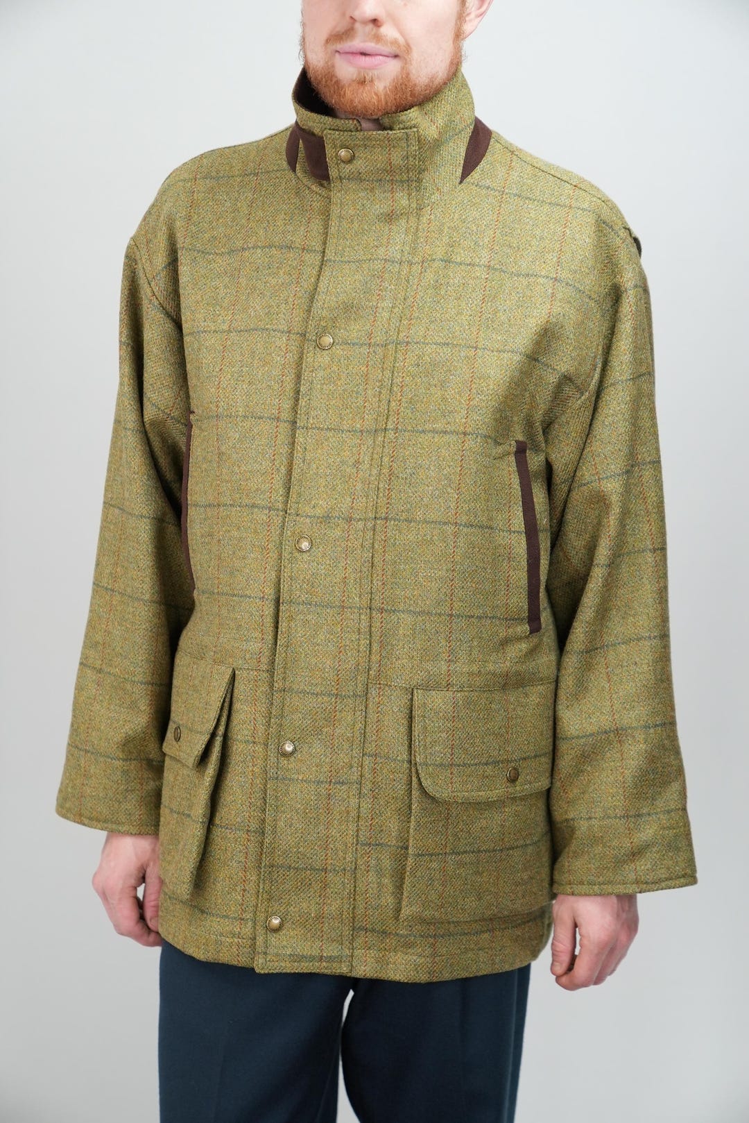 Jack Orton Field Jacket | English Vintage Hunting Jacket in Green | Men ...
