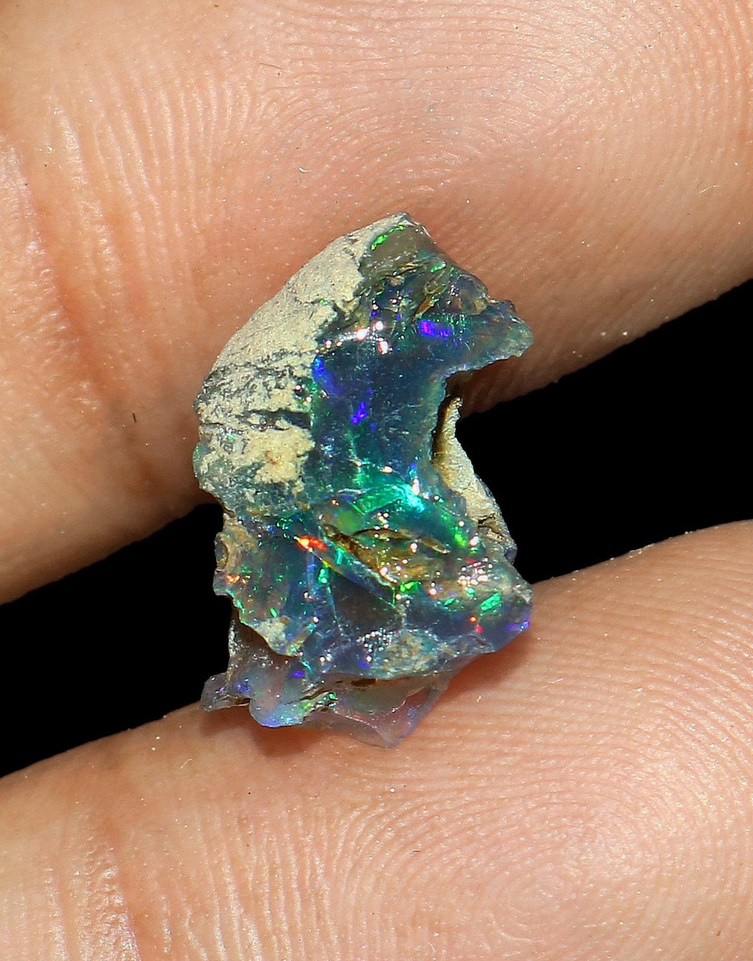Rare Quality Ethiopian Opal Chips, Ethiopian Black Opal, Black Opal ...