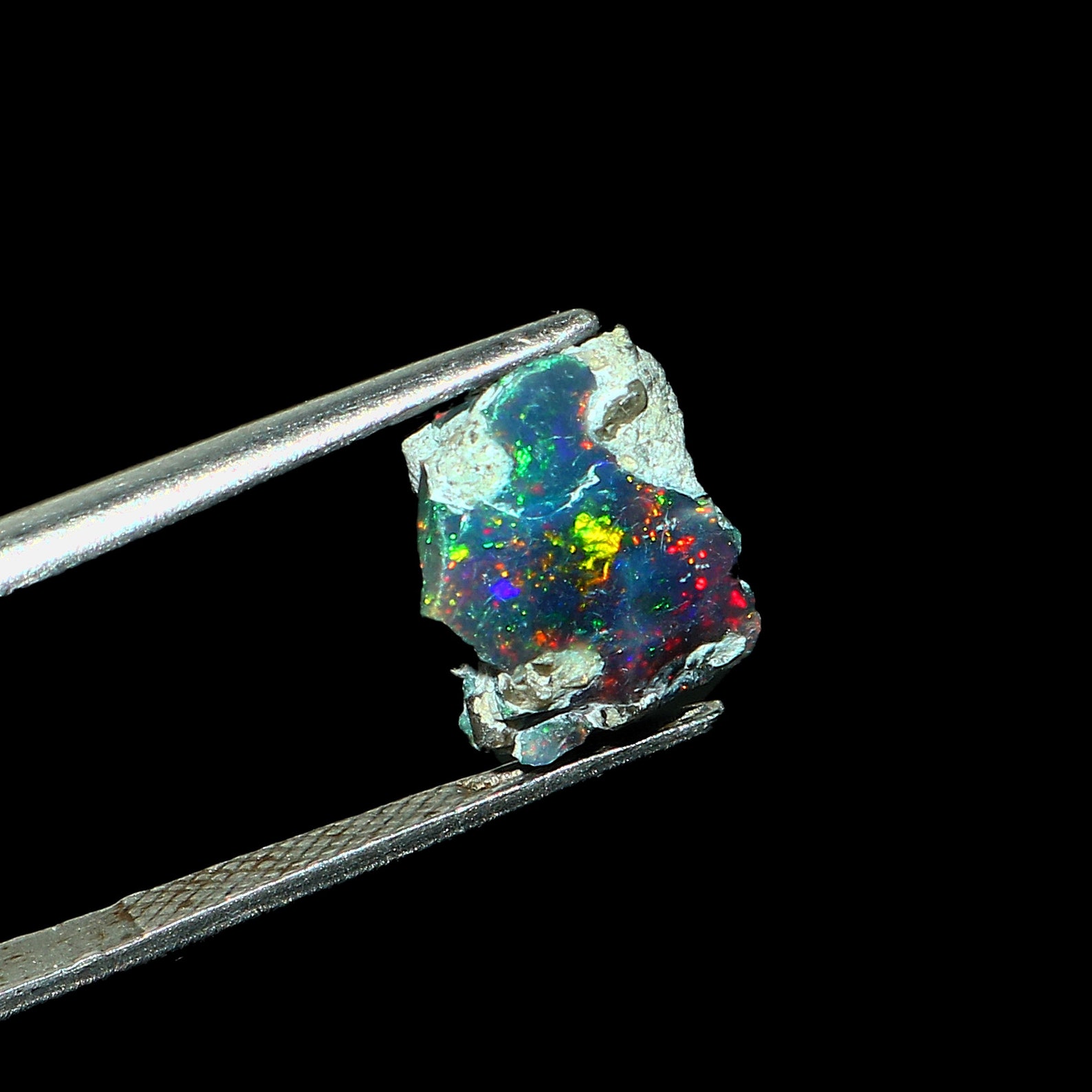 Rare Quality Ethiopian Opal Chips, Ethiopian Black Opal, Black Opal ...