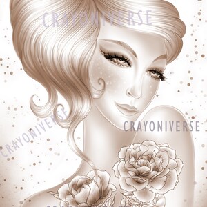 Celeste Coloring Page for Adults Instant Download - Etsy Australia