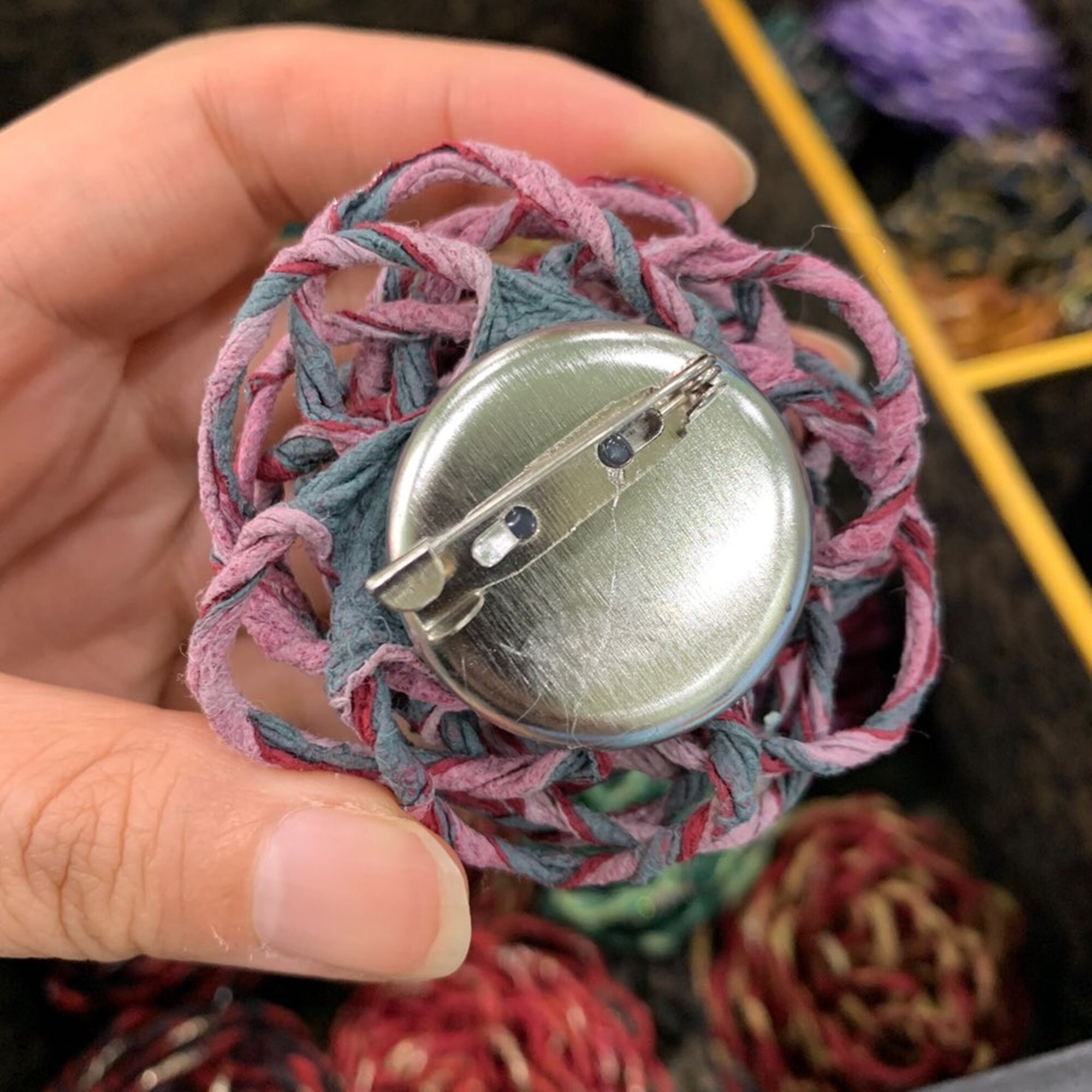 Corea Hanji Craft HJ Hanji Craft Hanji Broche Pin Clip para decoración ...