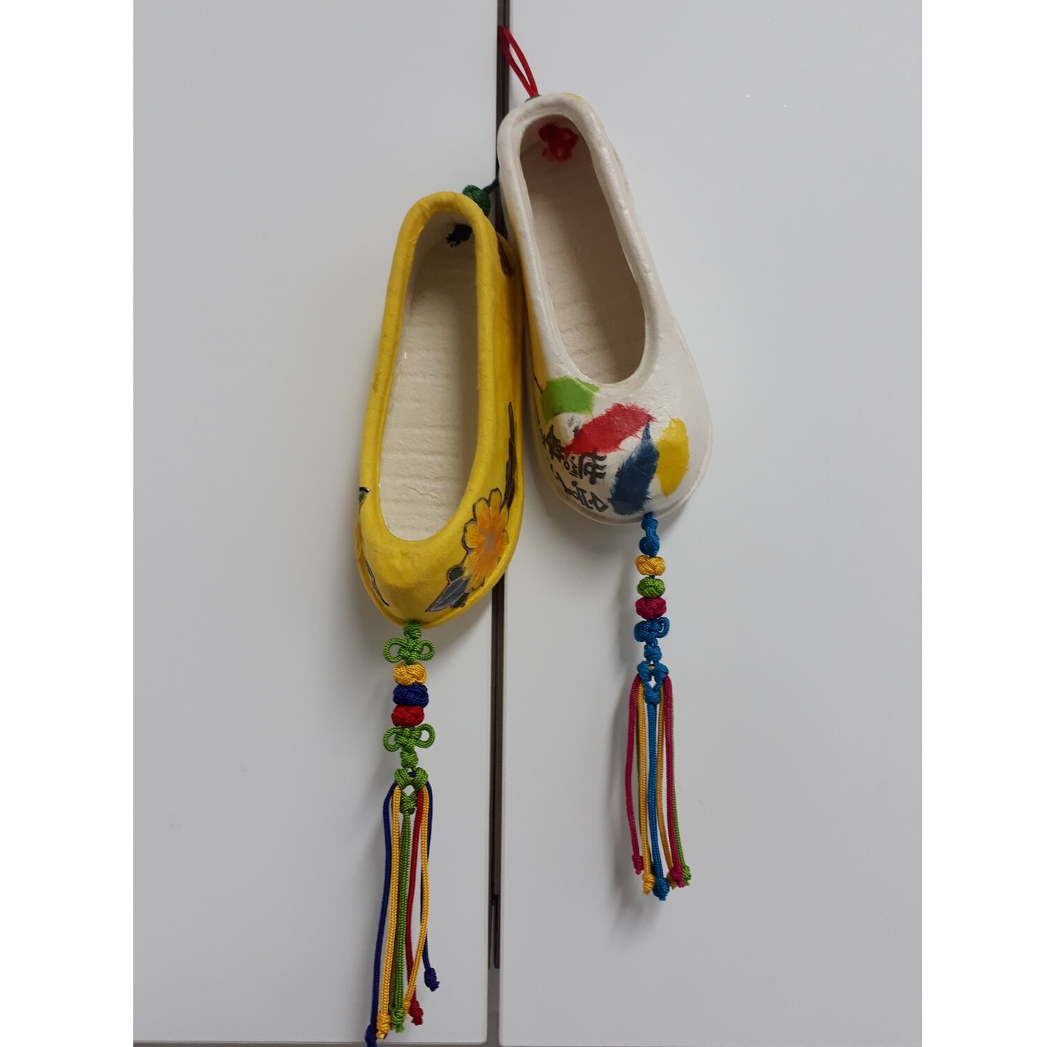 Korea Hanji Craft HJ Hanji Craft Flower Shoe Ornament for Home - Etsy ...