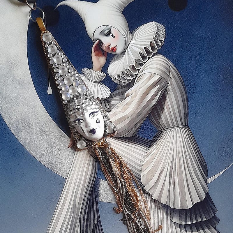Pierrot - Etsy UK