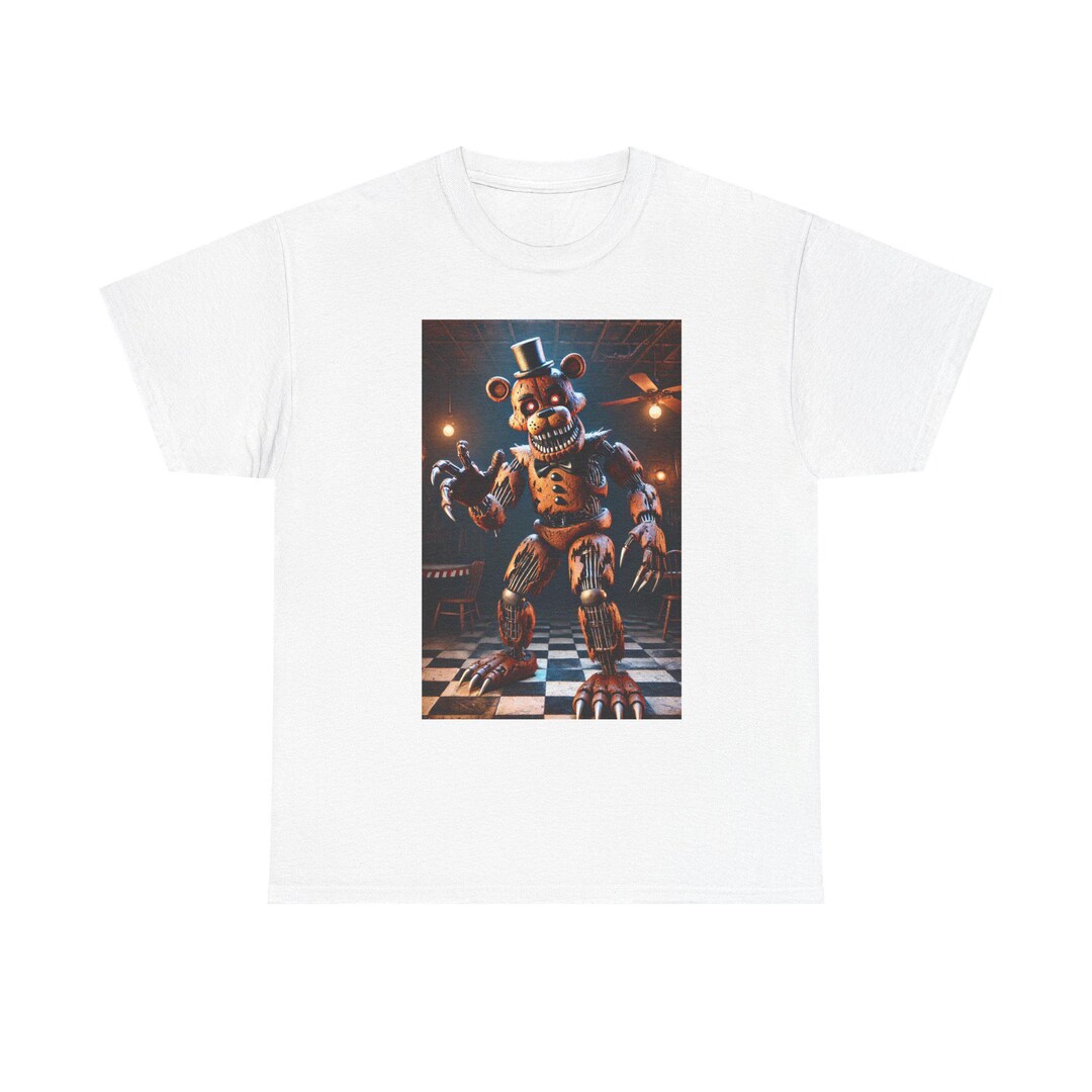 Five Nights at Freddy's Freddy Fazbear Inspired T-shirt, Unisex Tee ...