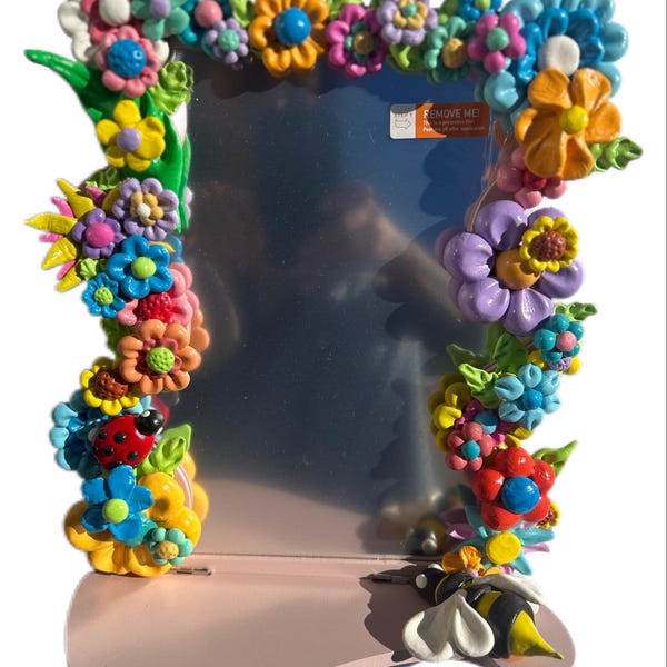 Flower Mirror - Etsy