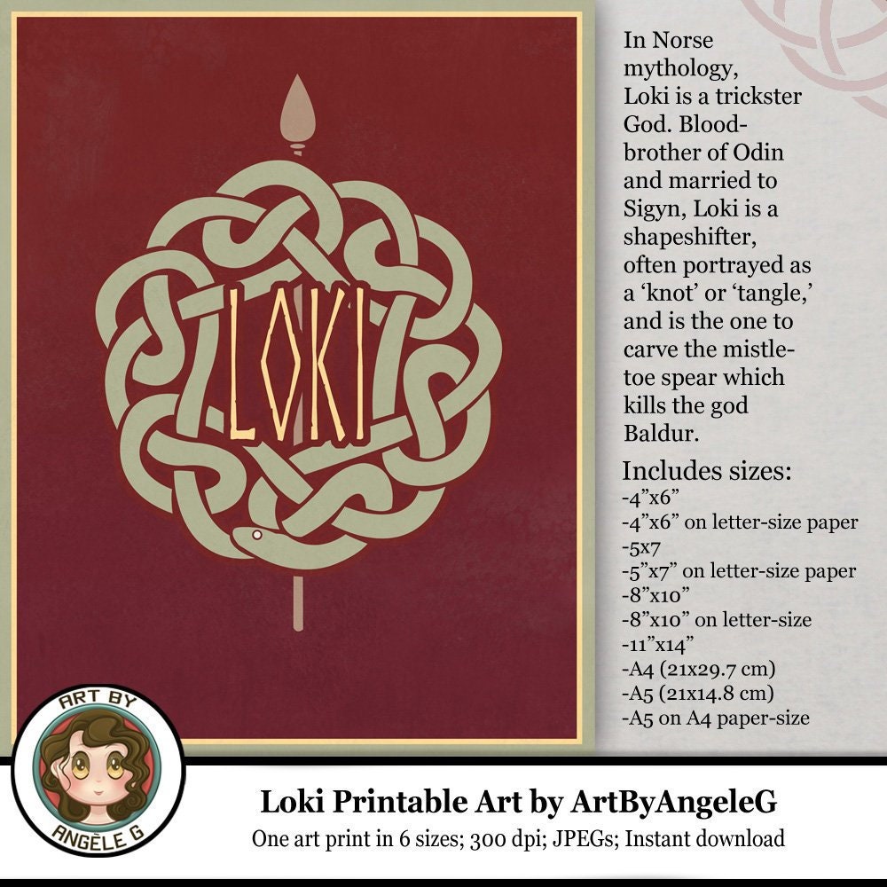 Loki Norse Mythology Trickster