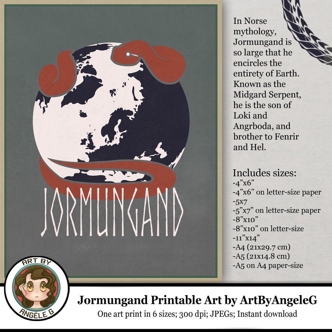 Norse Mythology Jormungand