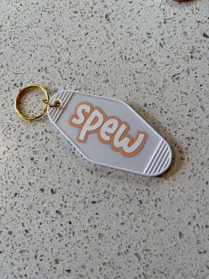 Subtle Fandom Motel Keychain Fun Keychain Cool Keyring - Etsy