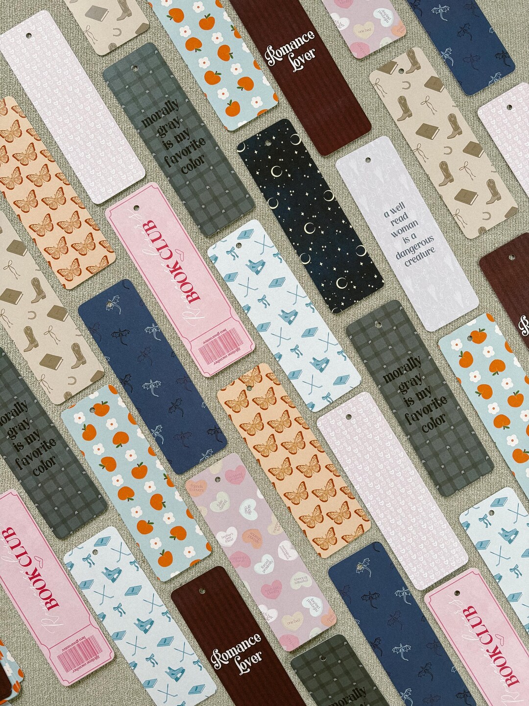 The Bookmark Bar | Custom Bookmarks | Bookmark | Bookish Gifts | Reader ...