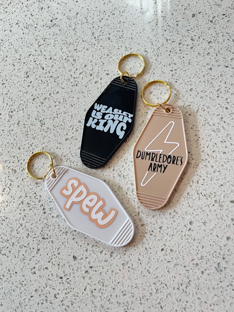 Subtle Fandom Motel Keychain Fun Keychain Cool Keyring - Etsy