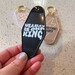 Subtle Fandom Motel Keychain | Fun Keychain | Cool Keyring | Retro ...
