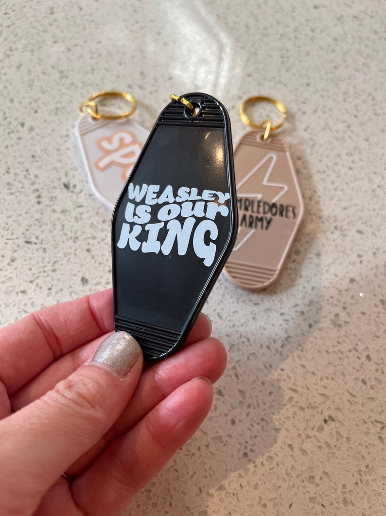 Subtle Fandom Motel Keychain Fun Keychain Cool Keyring - Etsy