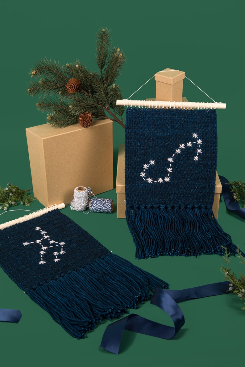 Big Dipper Woven Wall Hanging Constellation Star Tapestry - Etsy