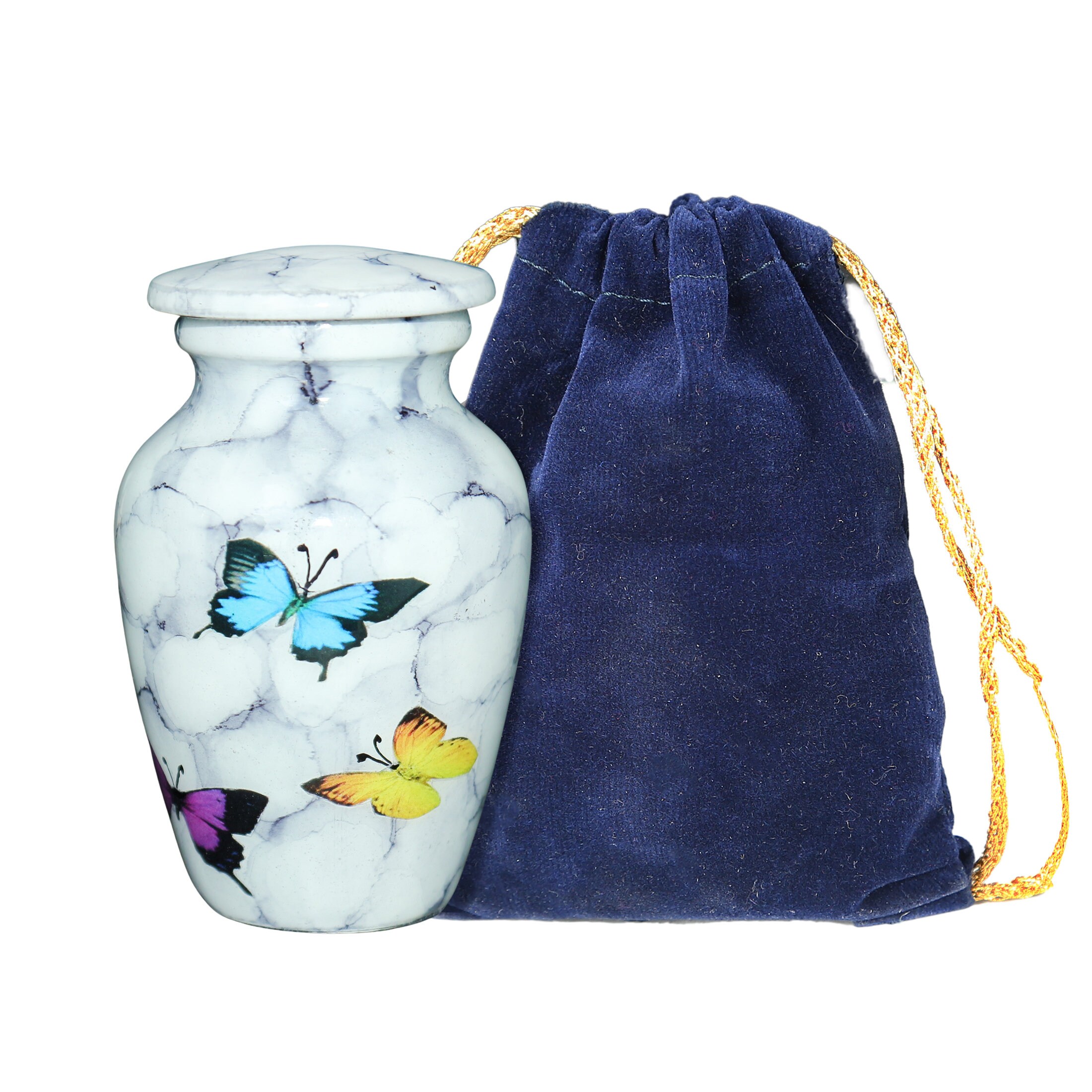 Small Ashes Container Blue Mini For Ashes - Small Cremation Urns With ...
