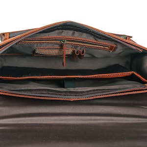Premium Buffalo Leather Bag | Computer Buffalo Hunter Leather Laptop ...
