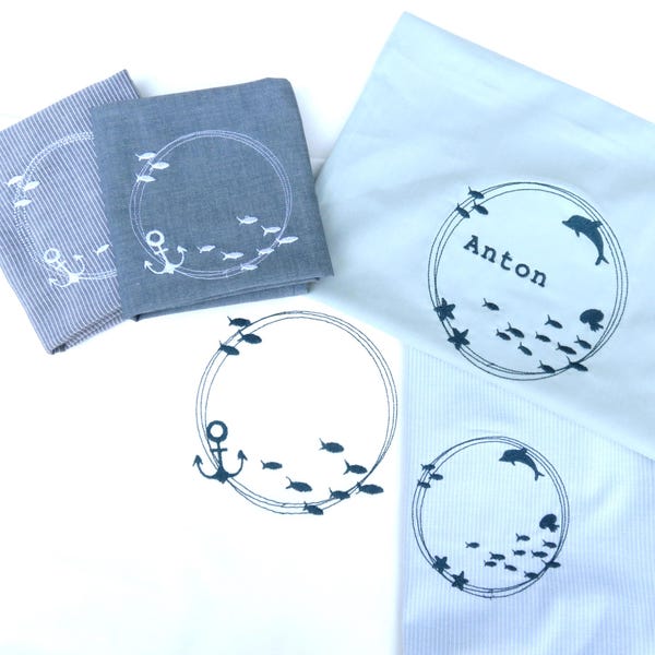 Stickdateien maritim - Etsy.de