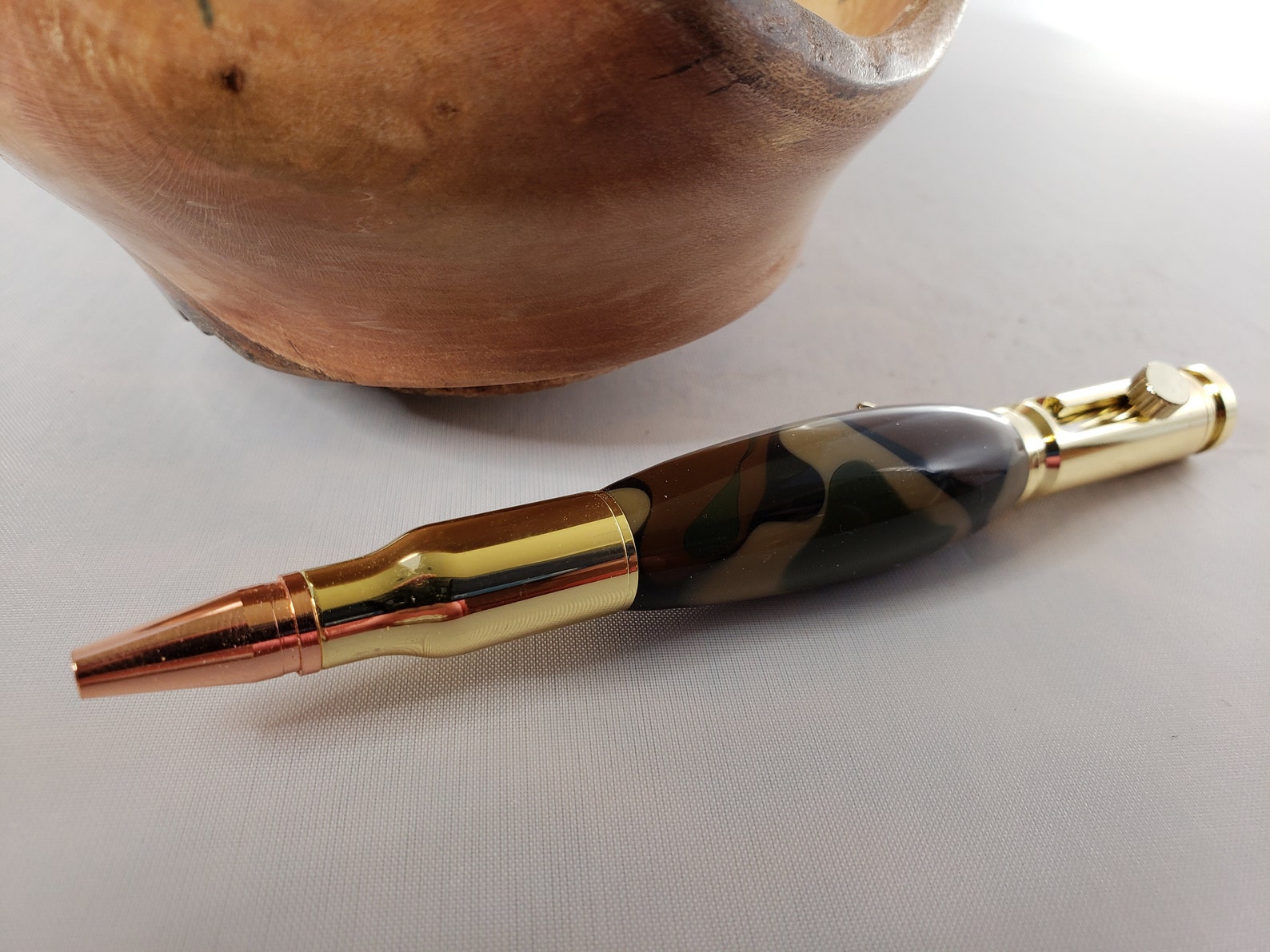 Handmade Bolt Action Bullet Cartridge Camo Pen - Etsy