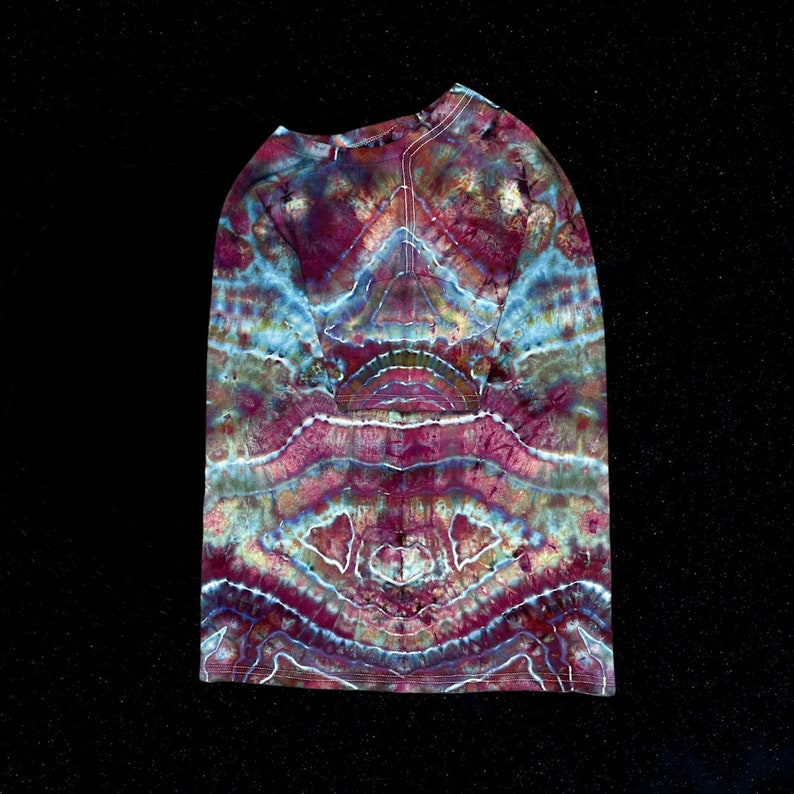 Ice Dyed Oil Slick Geode Tie Dye, Geode Ice Dye Tie Dye unisex Small - Etsy