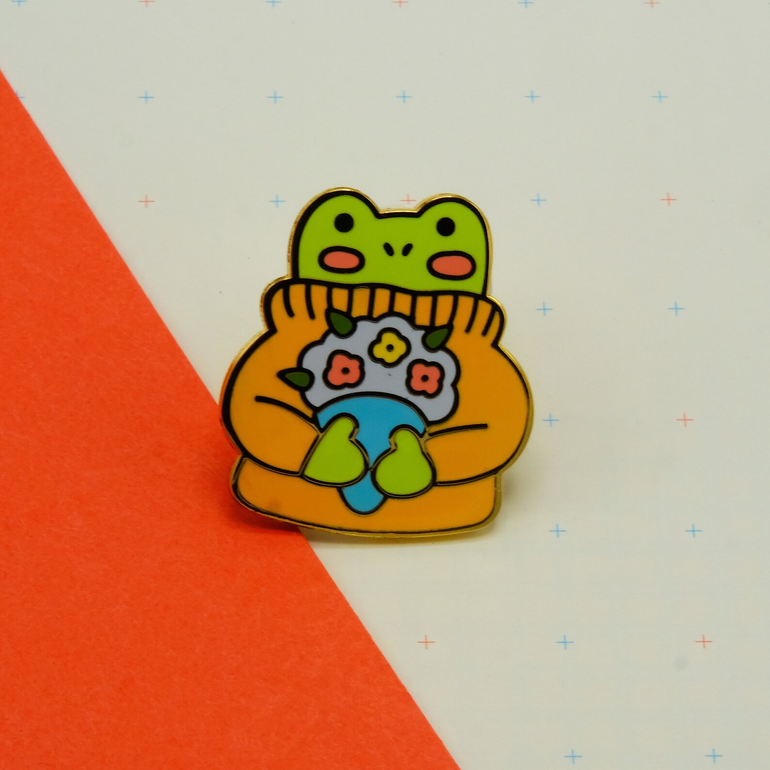 Froggy Pin by Asia Kang - Etsy