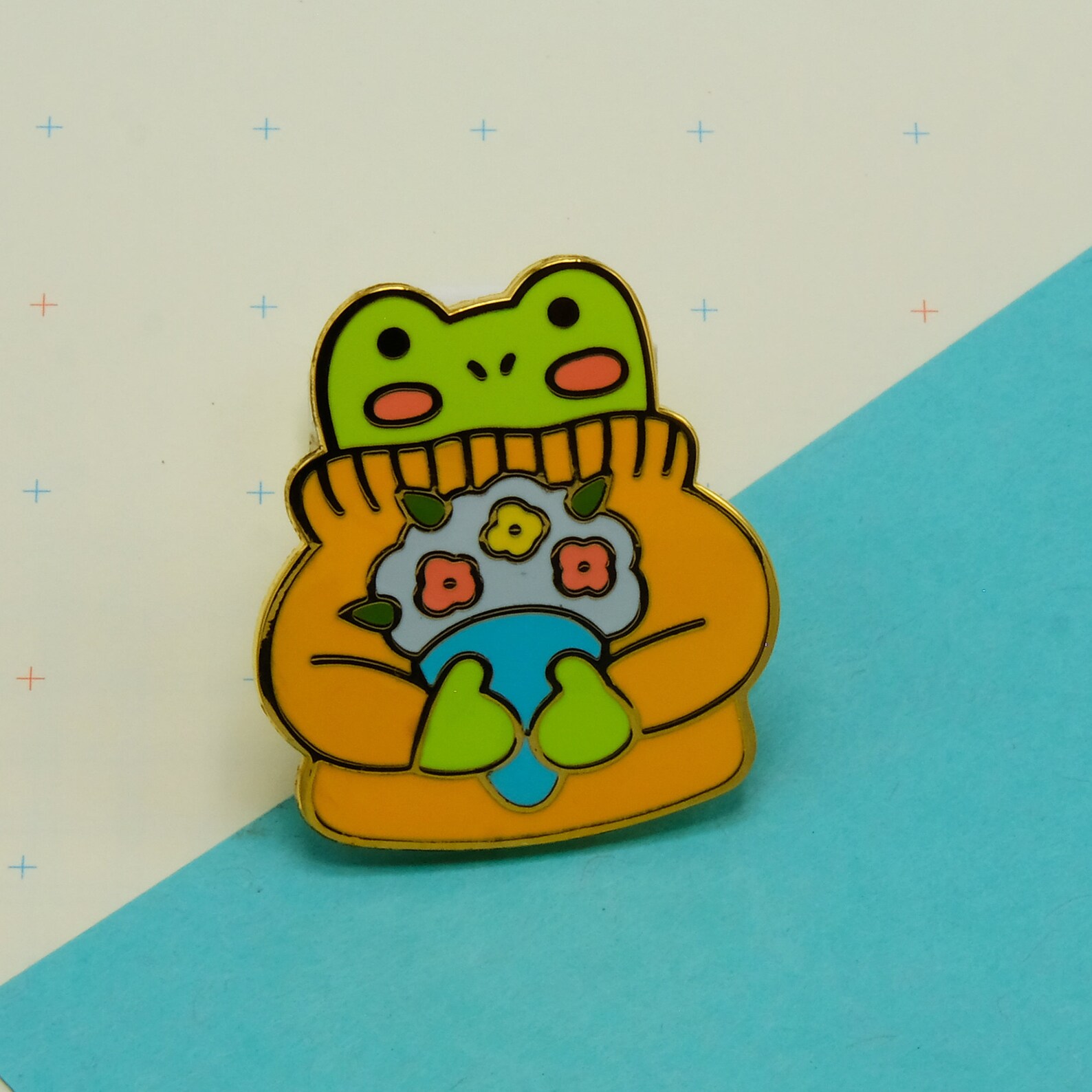 Froggy Pin by Asia Kang - Etsy