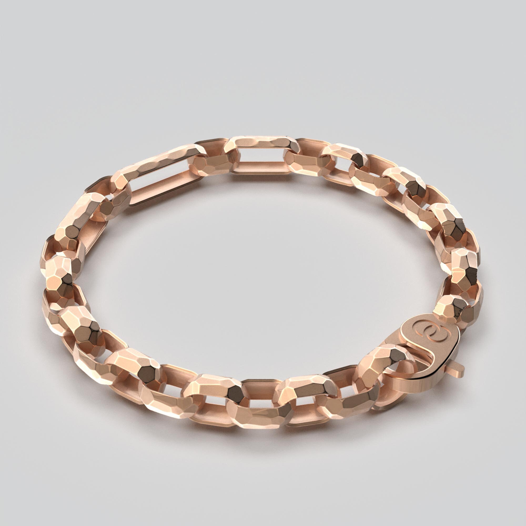 18k italian gold mens bracelet store