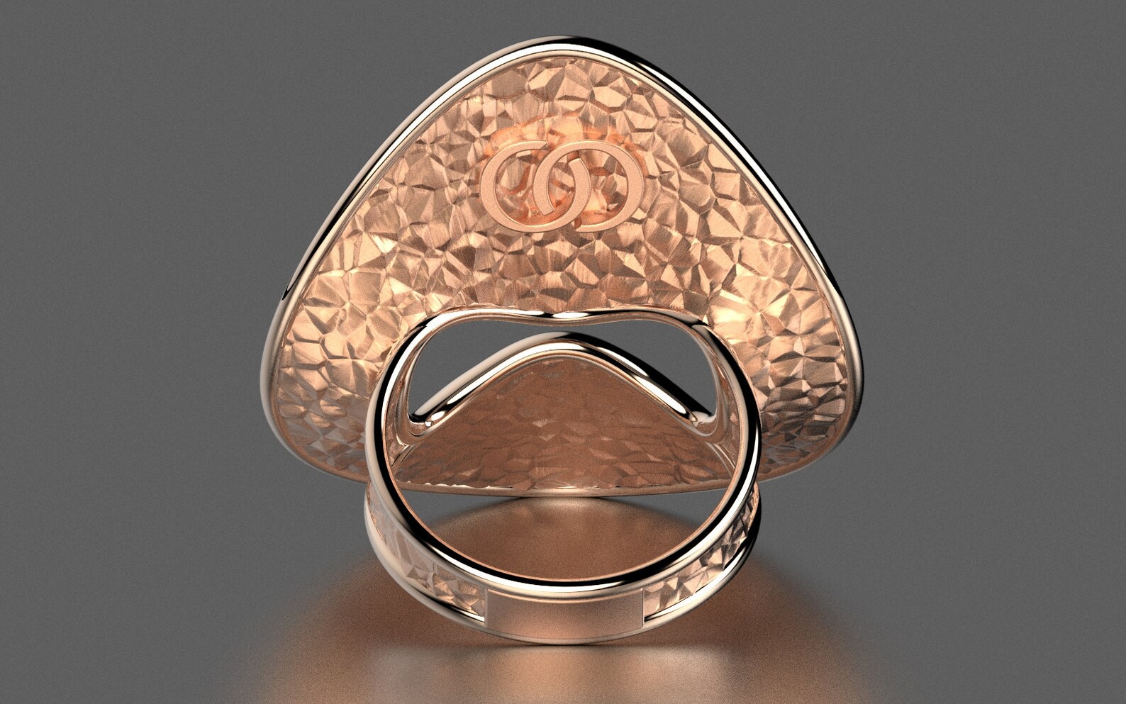 18k 14k solid gold ring made in Italy. Enamel gold ring | Etsy