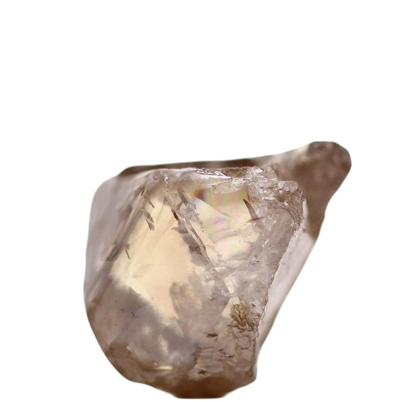 2.42 Ct Natural Brown Raw Diamond: 8.80 MM Ethically Sourced Rough ...