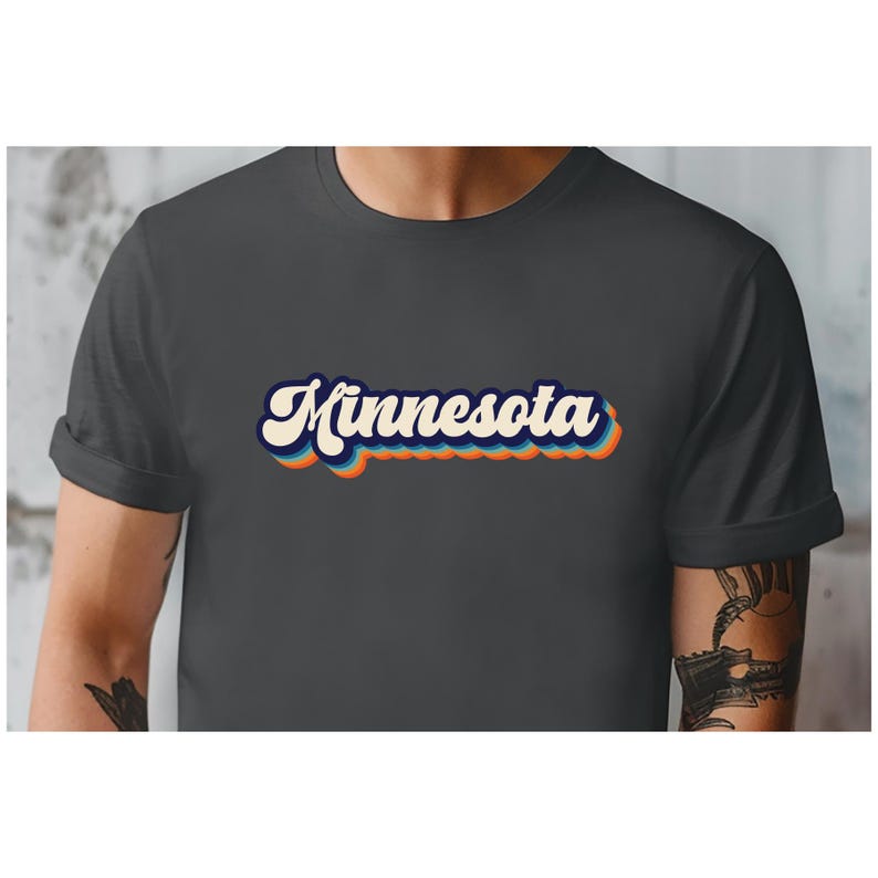 Vintage Minnesota SVG | Retro Minnesota State Cut File – PNG, DXF, Eps ...
