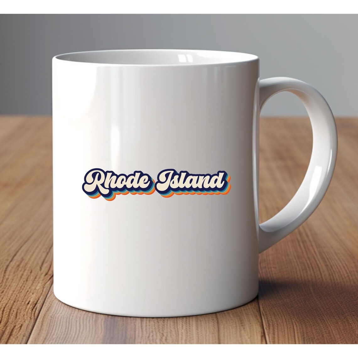 Vintage Rhode Island SVG | Retro Rhode Island State Cut File – PNG, DXF ...