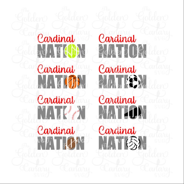 Cardinal Nation - Etsy