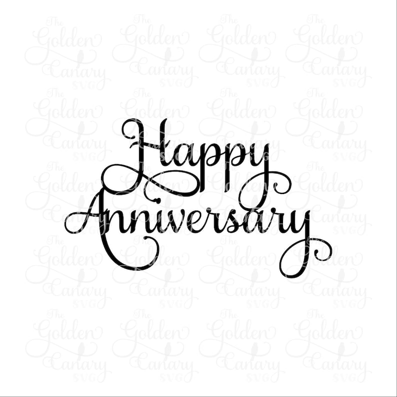 Free Printable Happy Anniversary Cake Topper Printable Printable