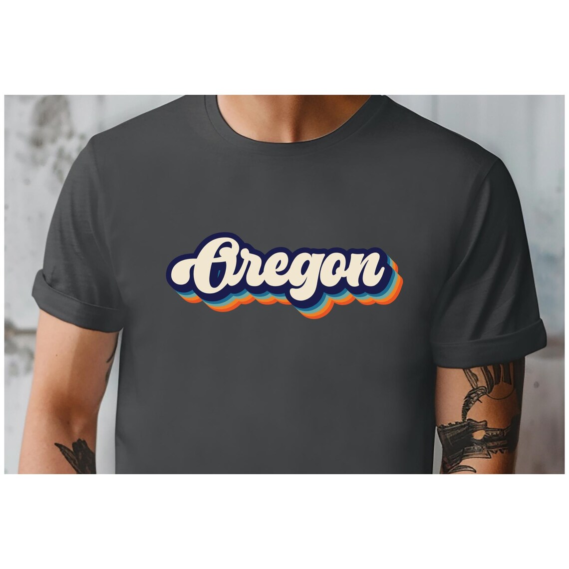 Vintage Oregon SVG | Retro Oregon State Cut File – PNG, DXF, Eps ...