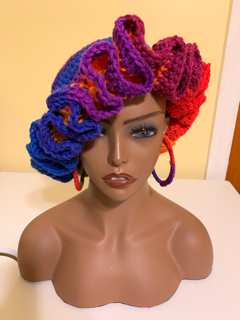 Crochet Ruffle Hat Pattern - Etsy