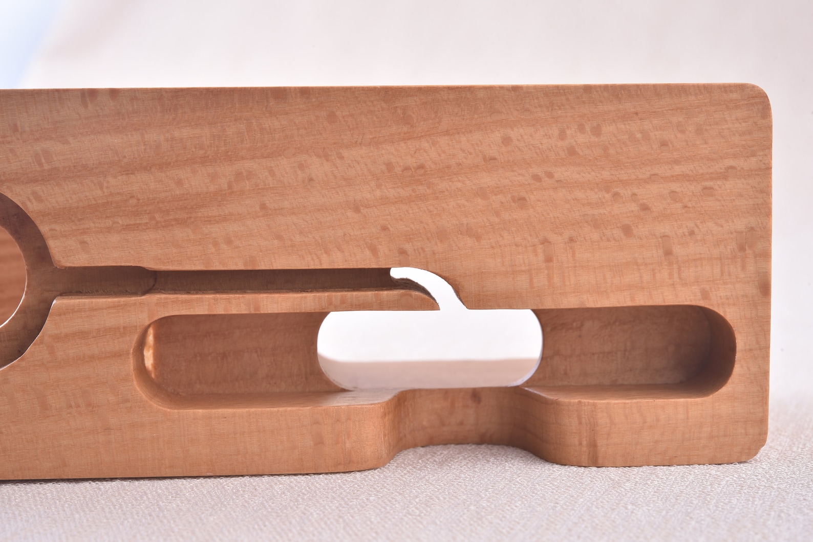 Real Wood Phone Docking Station Apple Watch Charging Station | Etsy